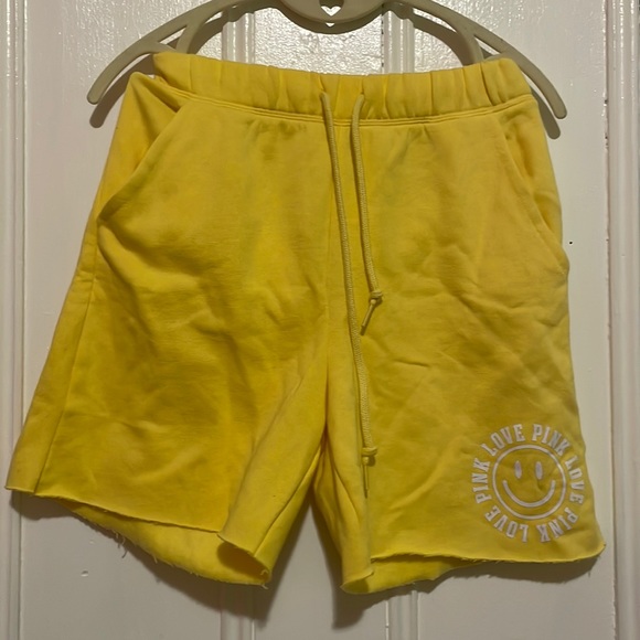 PINK Victoria's Secret | Shorts | Nwt Xs Yellow Dad Short From ...